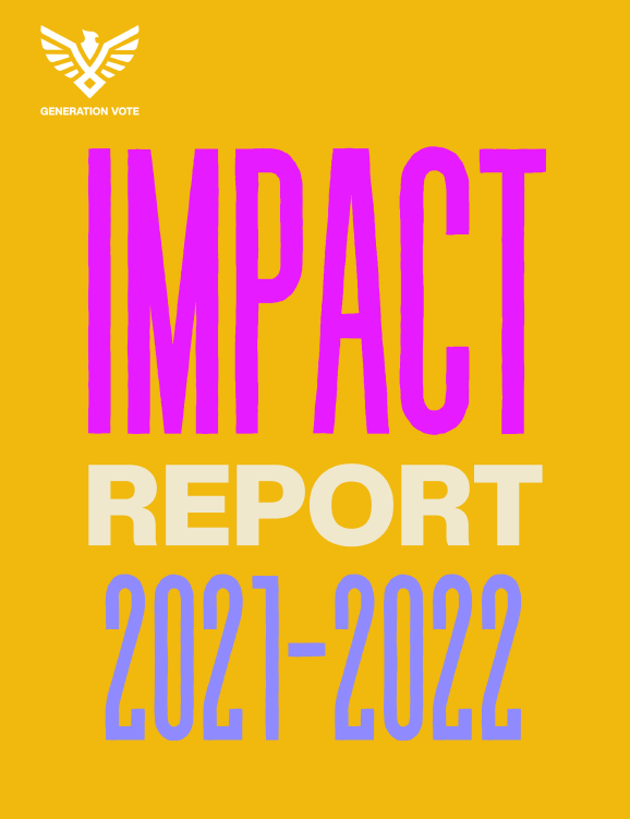 GenVote 2021-2022 Impact Report